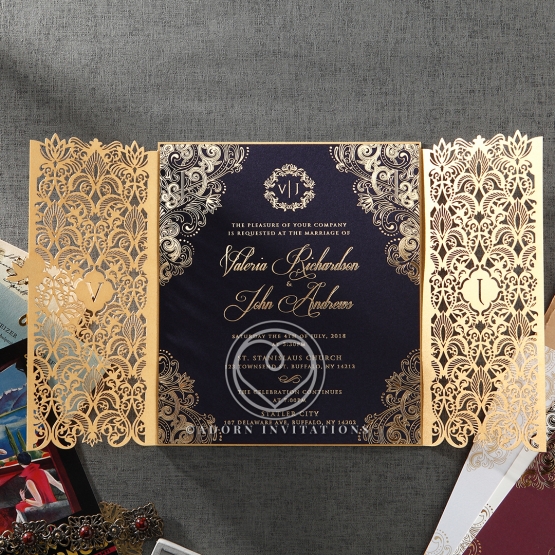 Double Side Folded Invitation Cards | Ai Printing Solutions